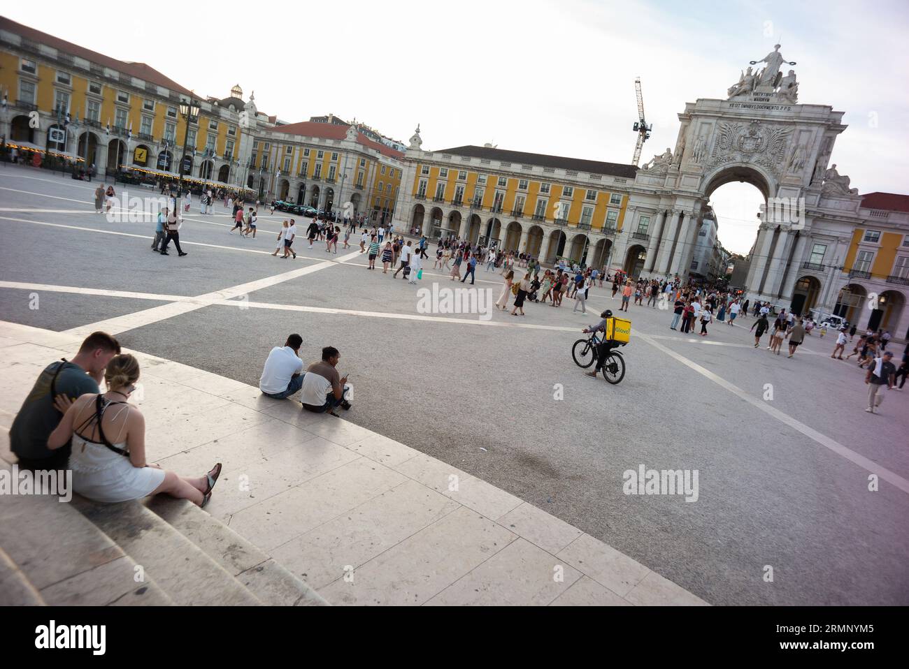 Commerce Square was the site of the Royal Palace of Lisbon for more ...
