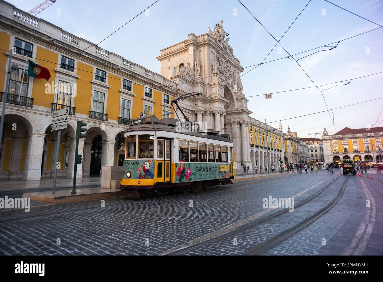 Commerce Square was the site of the Royal Palace of Lisbon for more ...