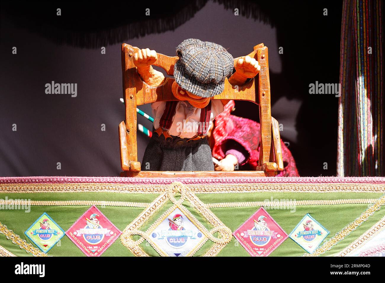Punch & Judy puppet show at The Heights Of Abraham in Matlock ...