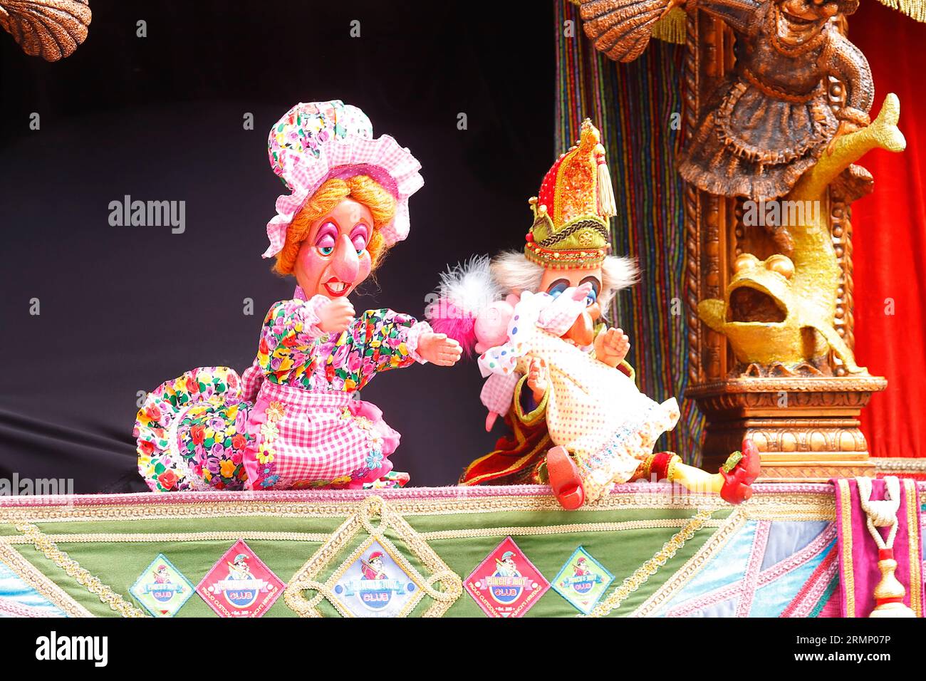 Punch & Judy puppet show at The Heights Of Abraham in Matlock ...