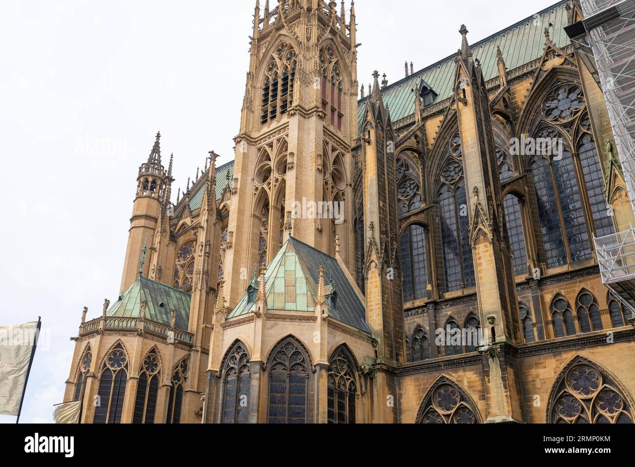 Exterior cathedral of Metz,. France Stock Photo - Alamy