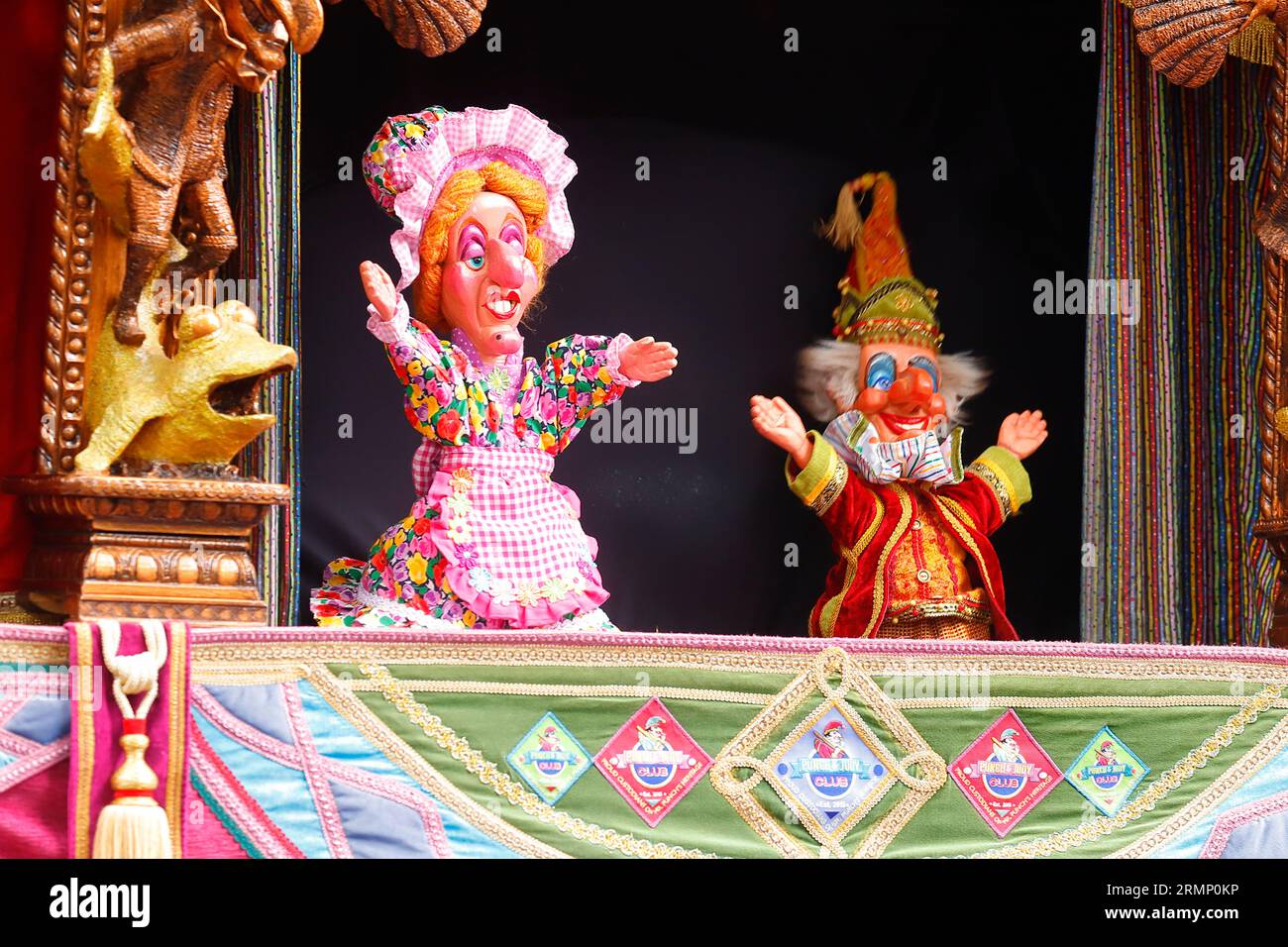 Punch & Judy puppet show at The Heights Of Abraham in Matlock ...
