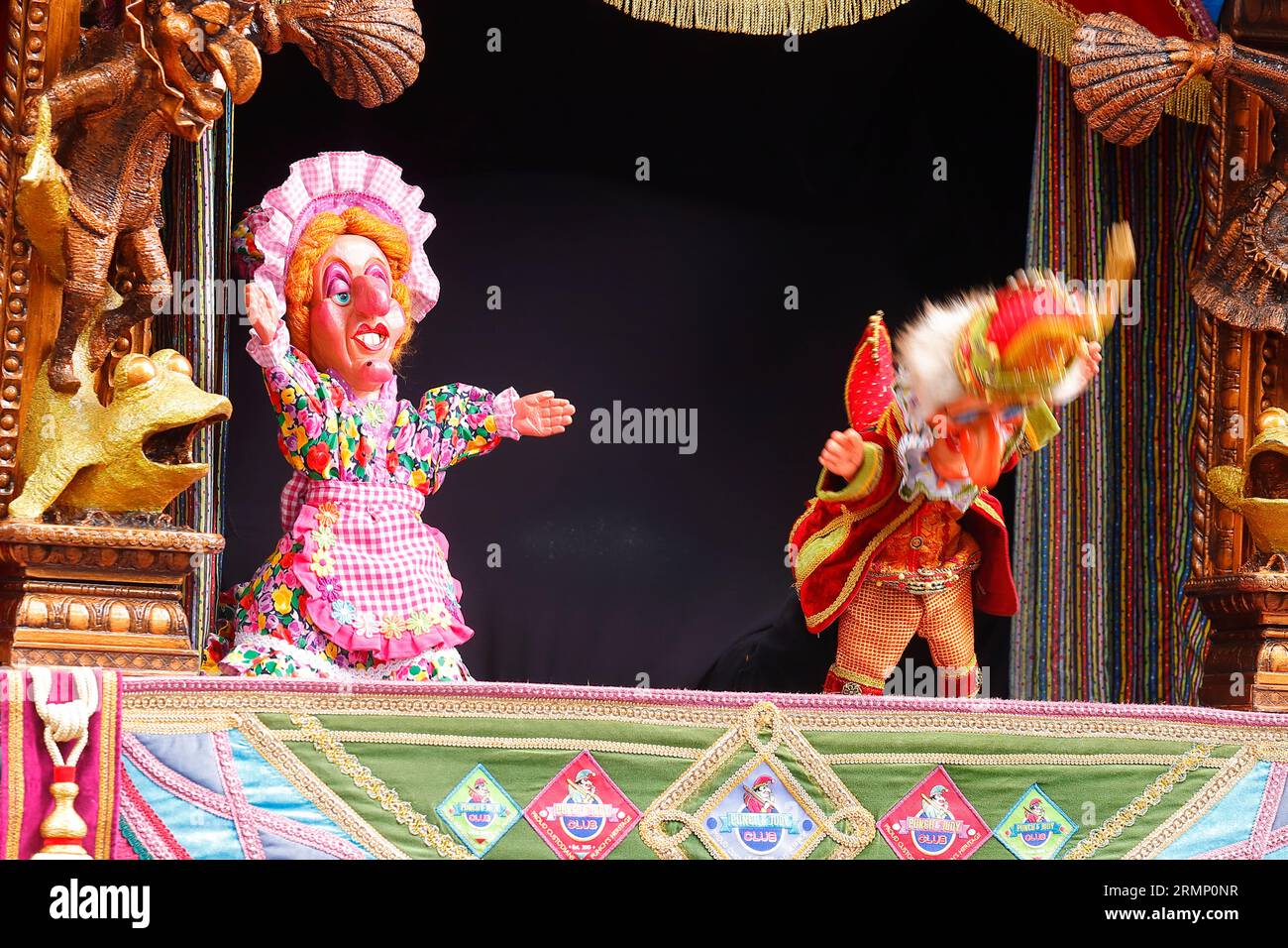 Punch & Judy puppet show at The Heights Of Abraham in Matlock ...