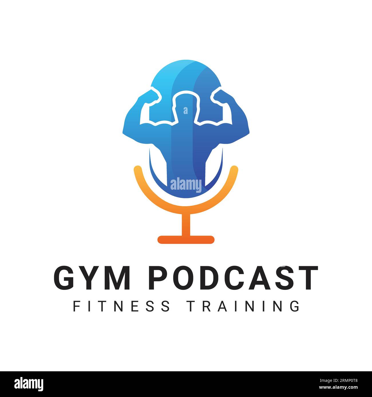 Podcast vector design template Cut Out Stock Images & Pictures - Alamy