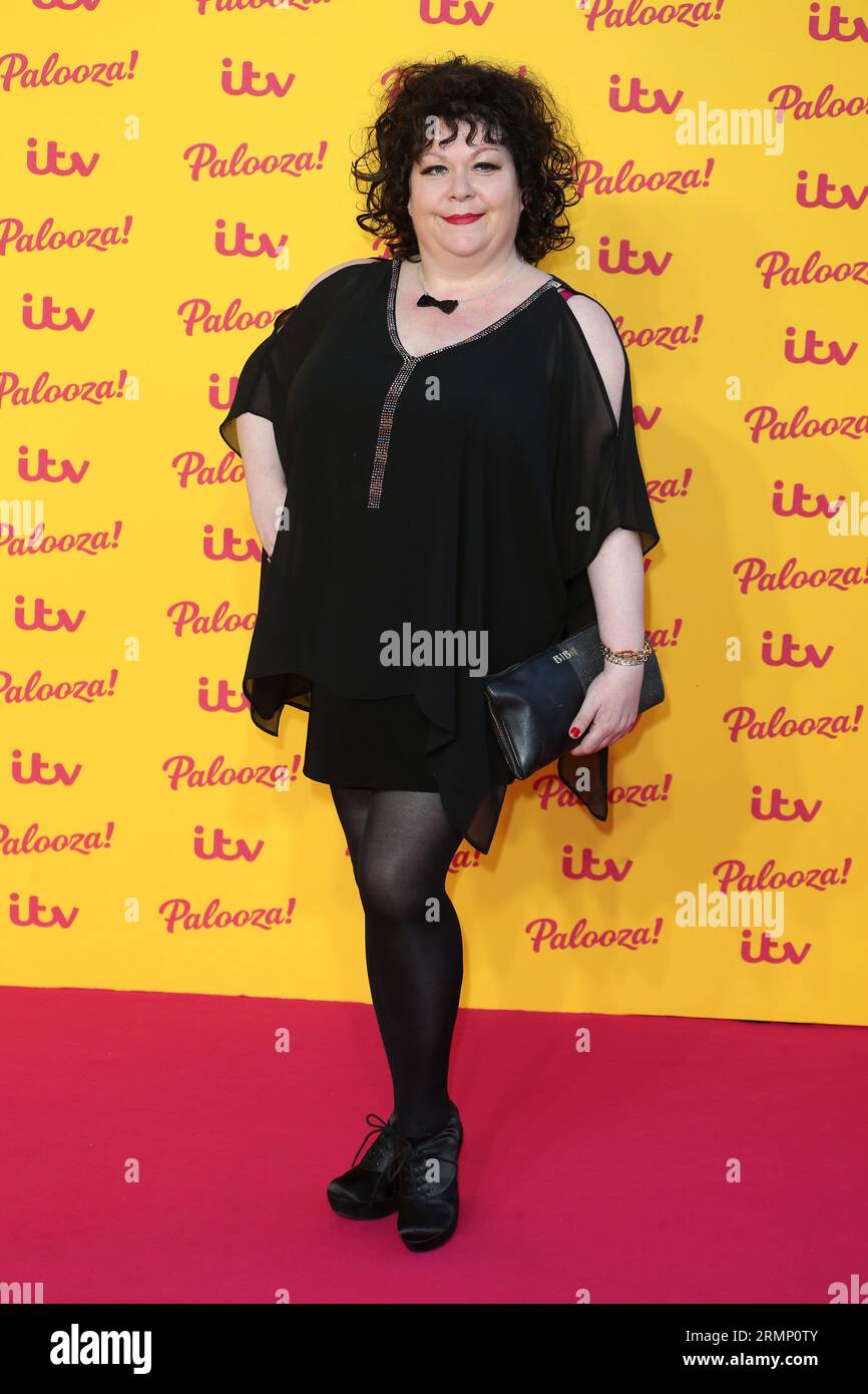 London, UK. 16th Oct, 2018. Sue Vincent attends the ITV Palooza! held ...