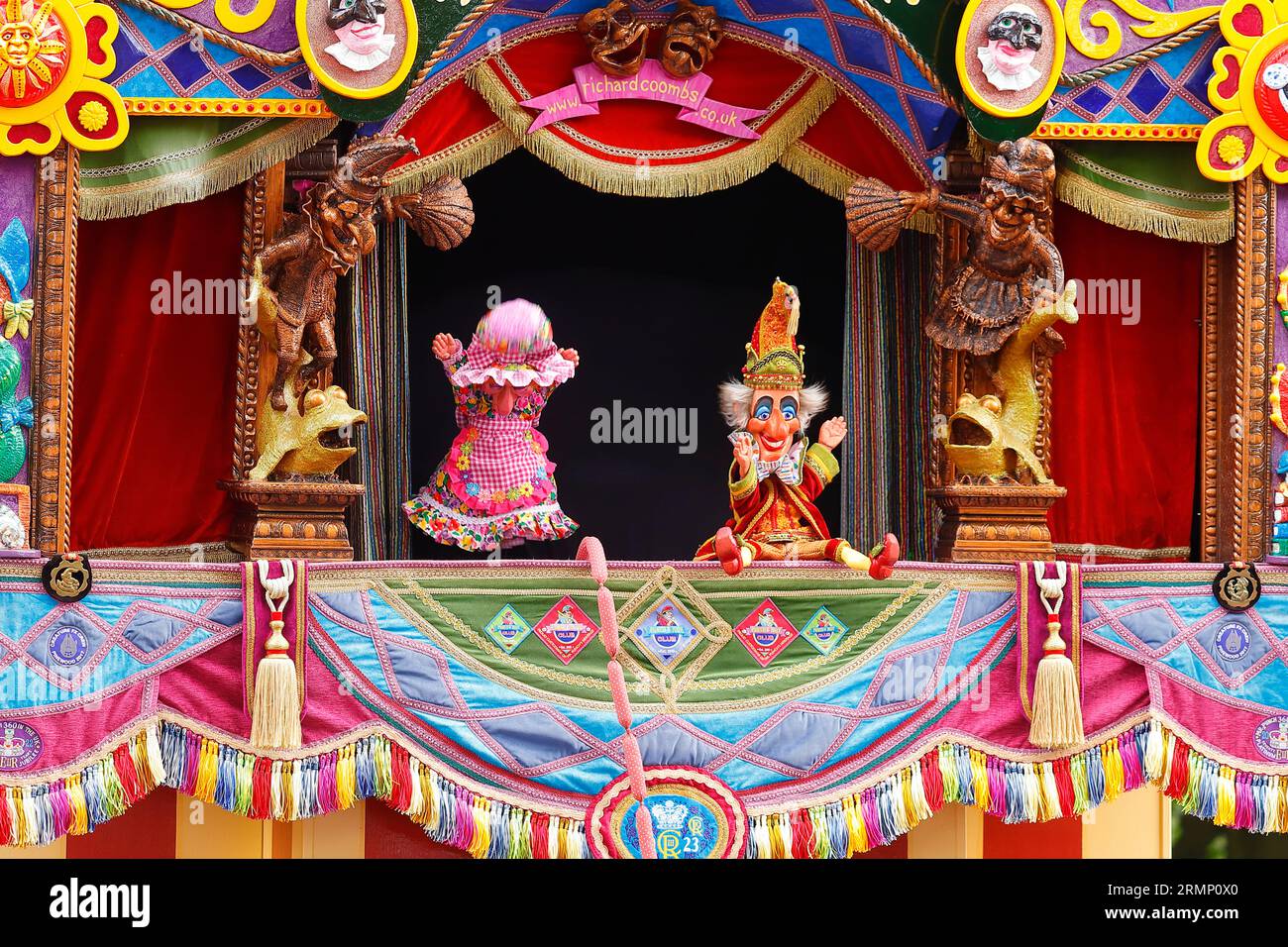 Punch & Judy puppet show at The Heights Of Abraham in Matlock ...