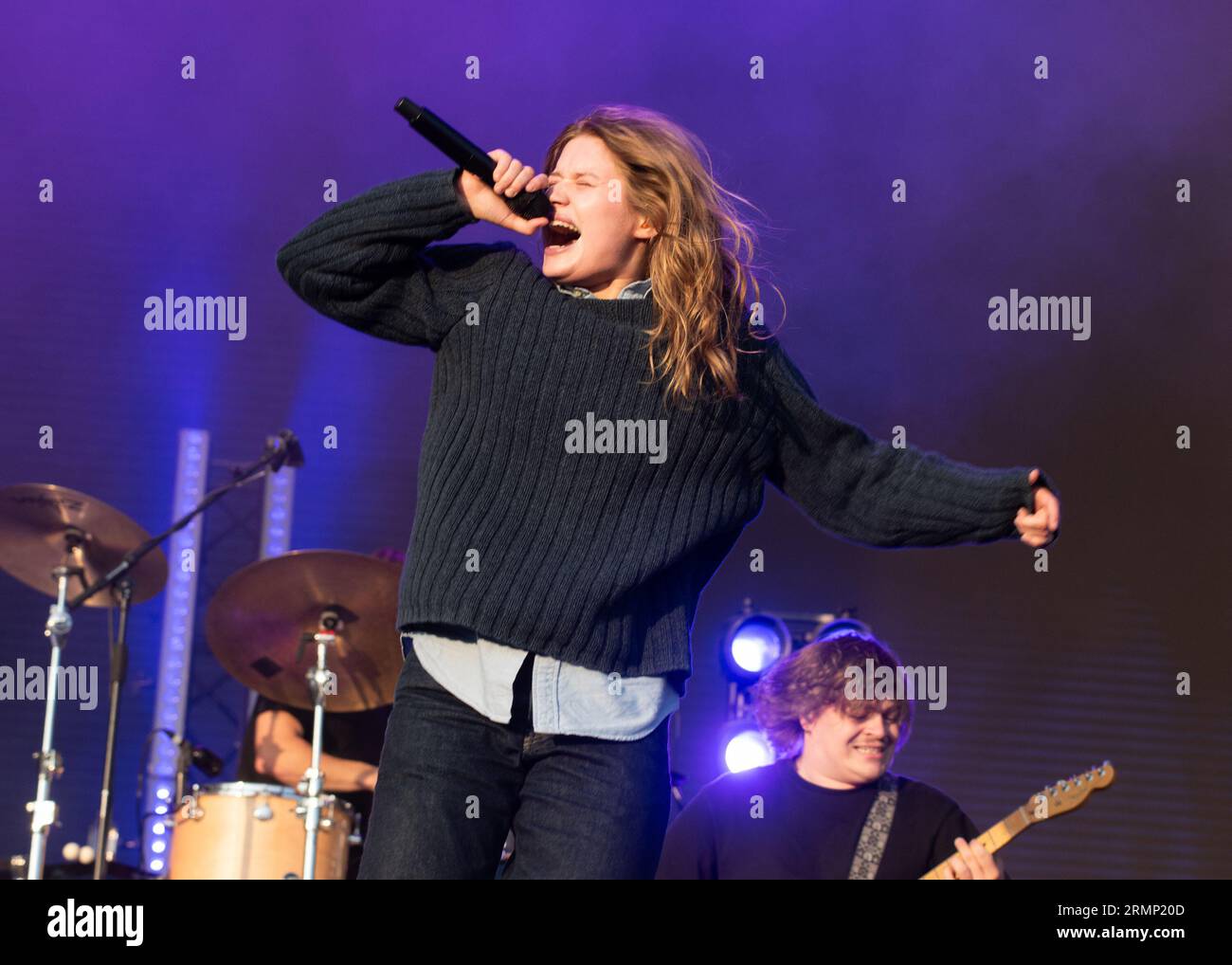 Girl in Red - (Marie Ulven Ringheim) performs at All Points East ...