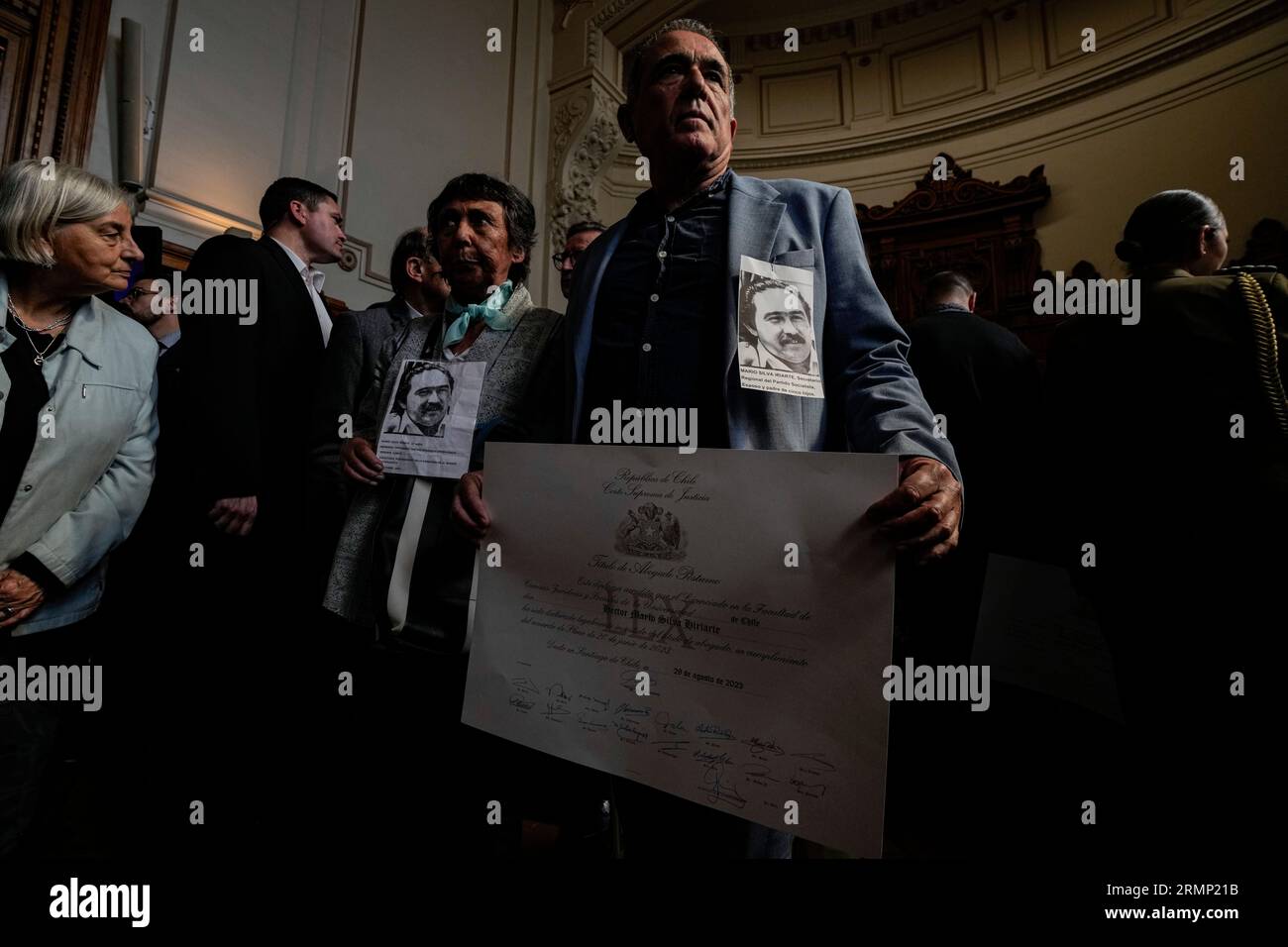Mario Silva Alvarez, the son of Hector Silva who was detained and ...