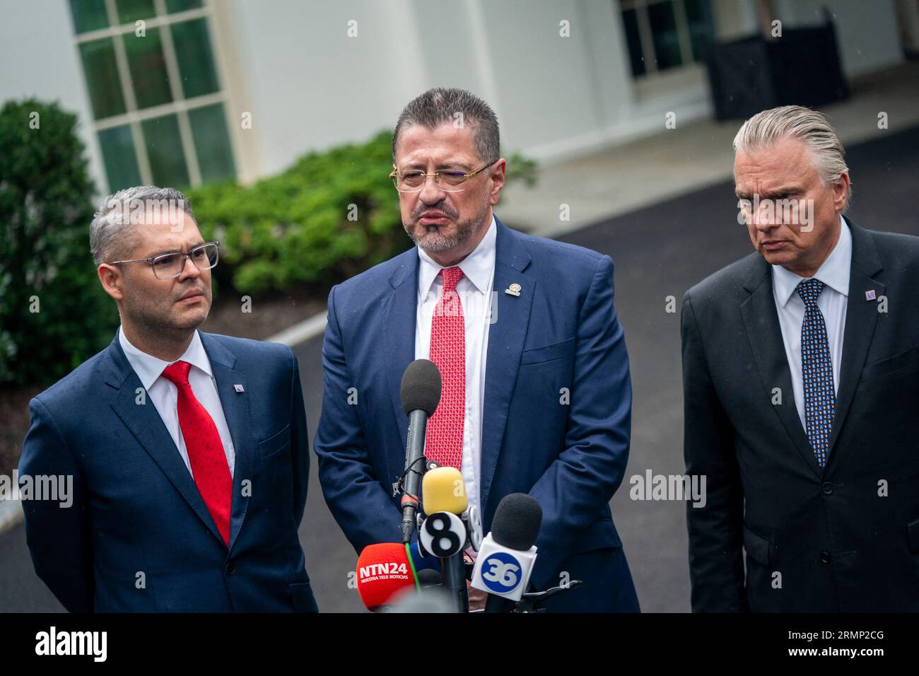 Washington, United States. 29th Aug, 2023. Costa Rican President ...