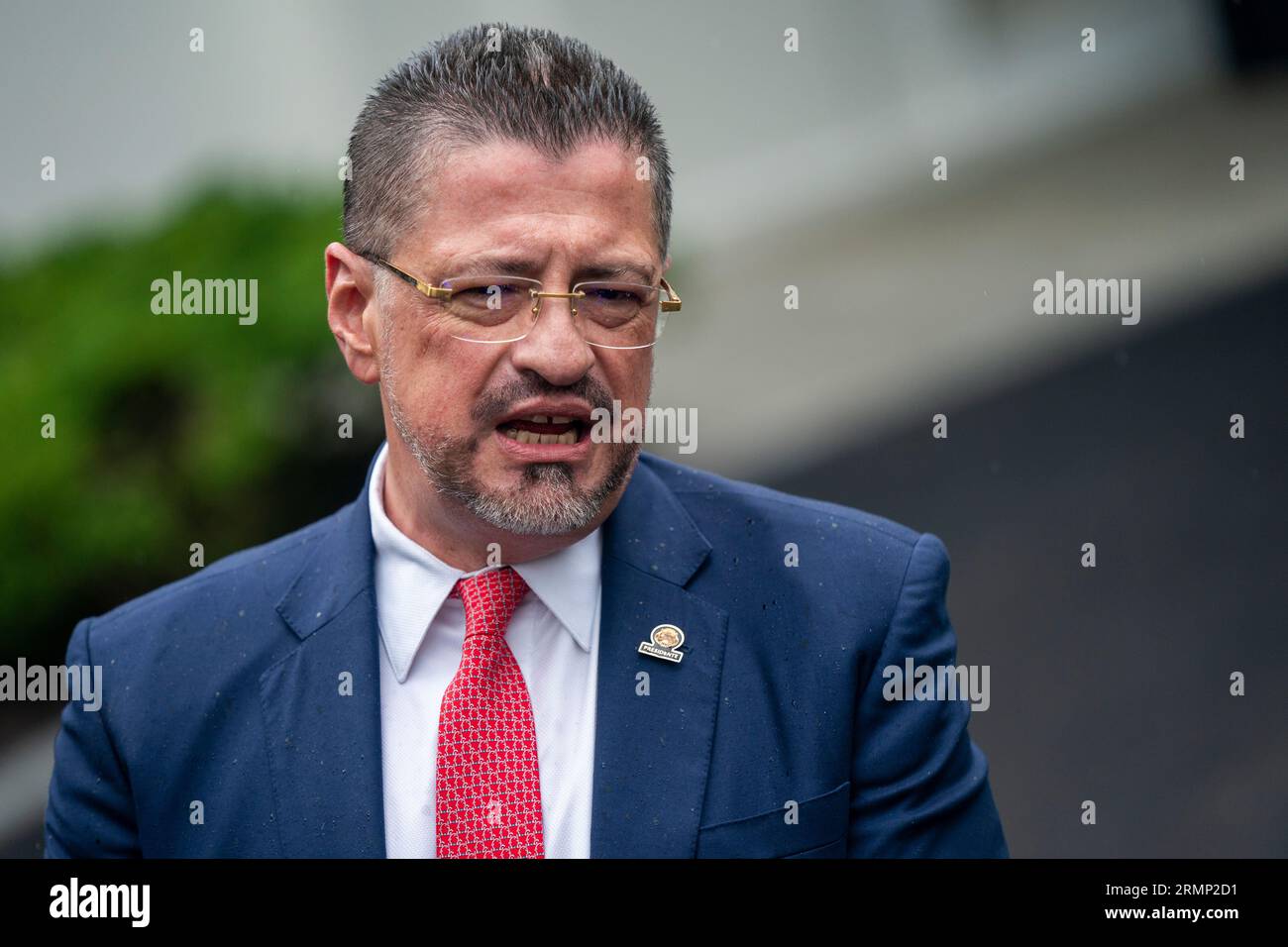Washington, United States. 29th Aug, 2023. Costa Rican President ...