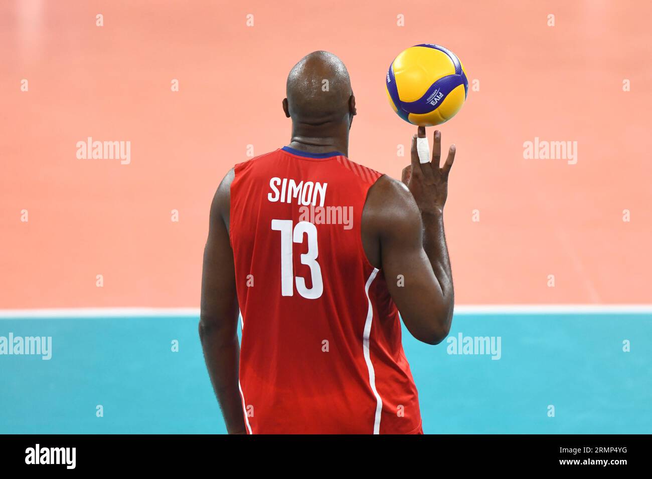 Volleyball ball hi-res stock photography and images - Alamy