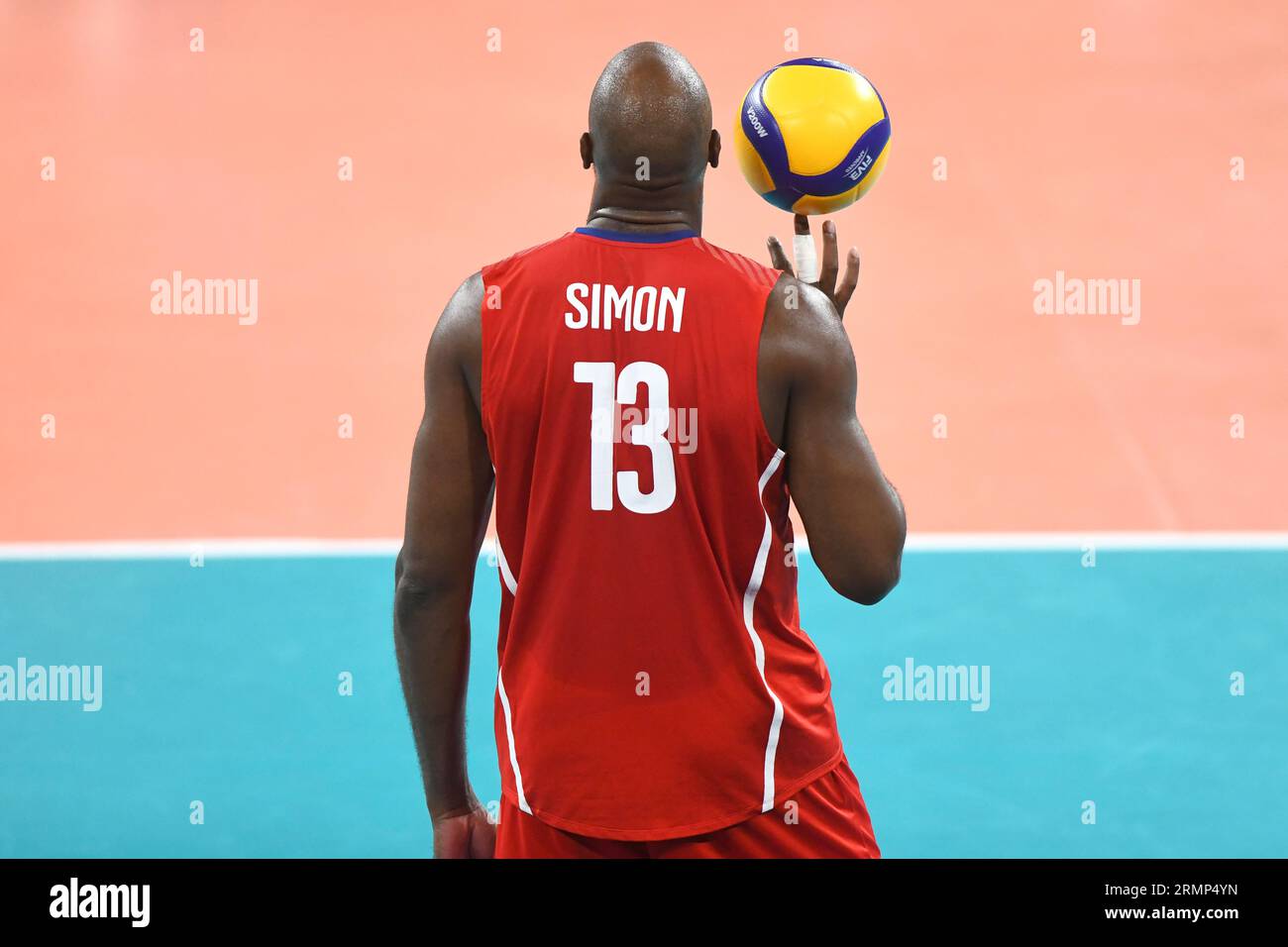 Volleyball ball hi-res stock photography and images - Alamy
