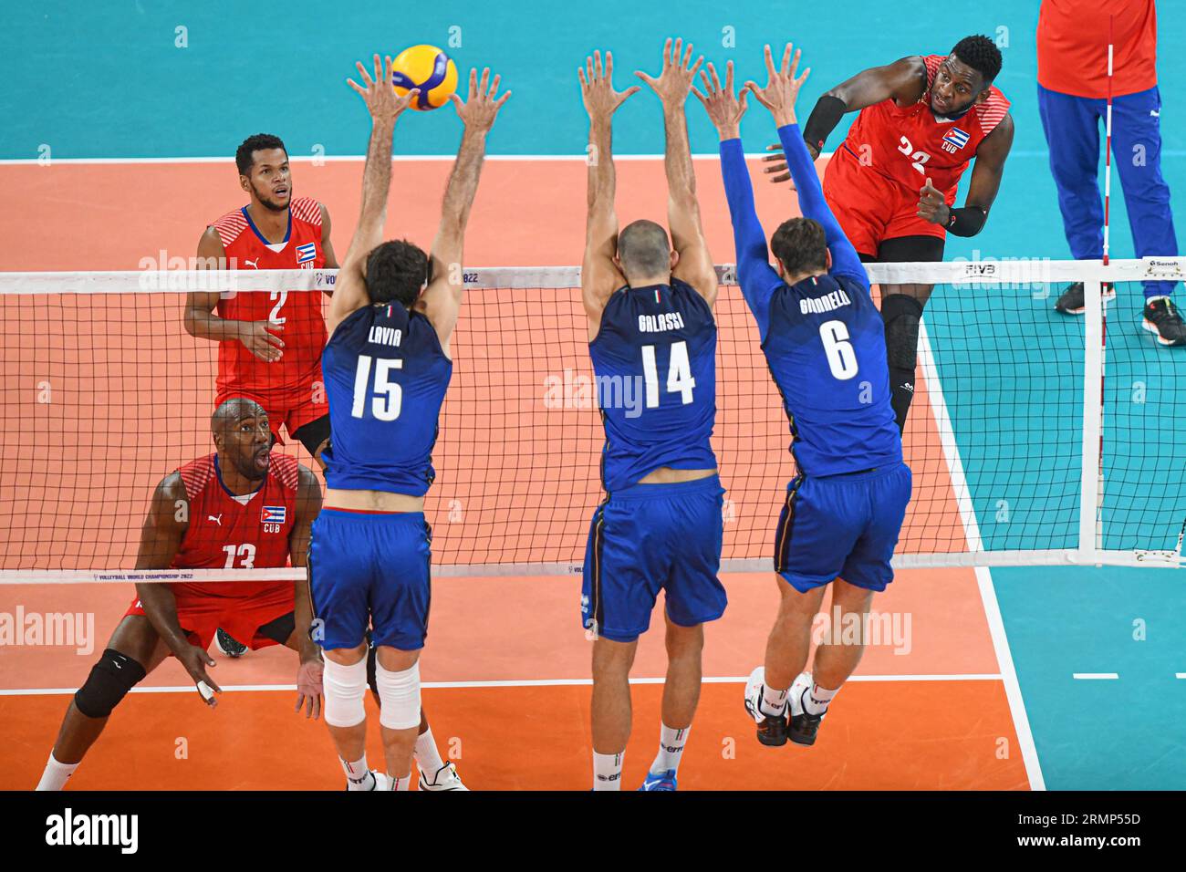 Marlon Yant (Cuba); Daniele Lavia, Gianluca Galassi, Simone Gianelli ...