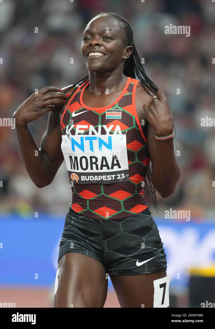 Mary MORAA of KEN Final 800 METRES WOMEN during the World Championships ...