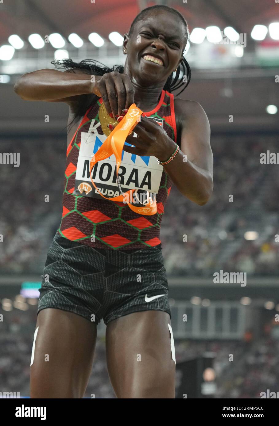 Mary MORAA of KEN Final 800 METRES WOMEN during the World Championships ...