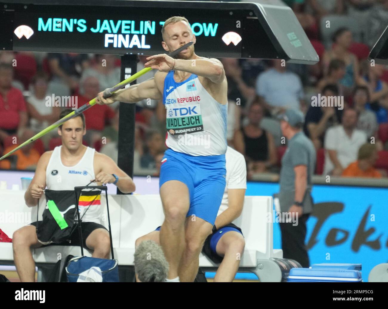 Jakub VADLEJCH of CZE Final JAVELIN THROW MEN during the World ...