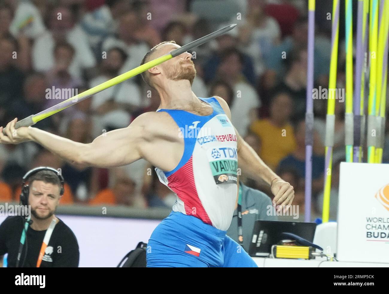 Jakub VADLEJCH of CZE Final JAVELIN THROW MEN during the World ...
