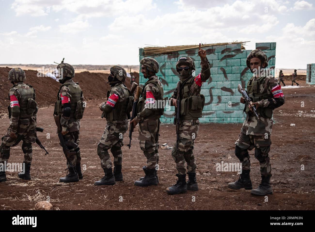 Turkish backed syrian national army hi-res stock photography and images ...