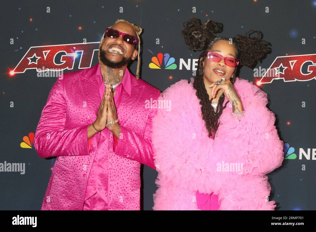LOS ANGELES - AUG 22: Sainted Trap Choir members at the America's Got ...
