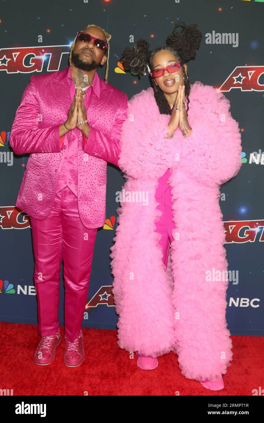 LOS ANGELES - AUG 22: Sainted Trap Choir members at the America's Got ...