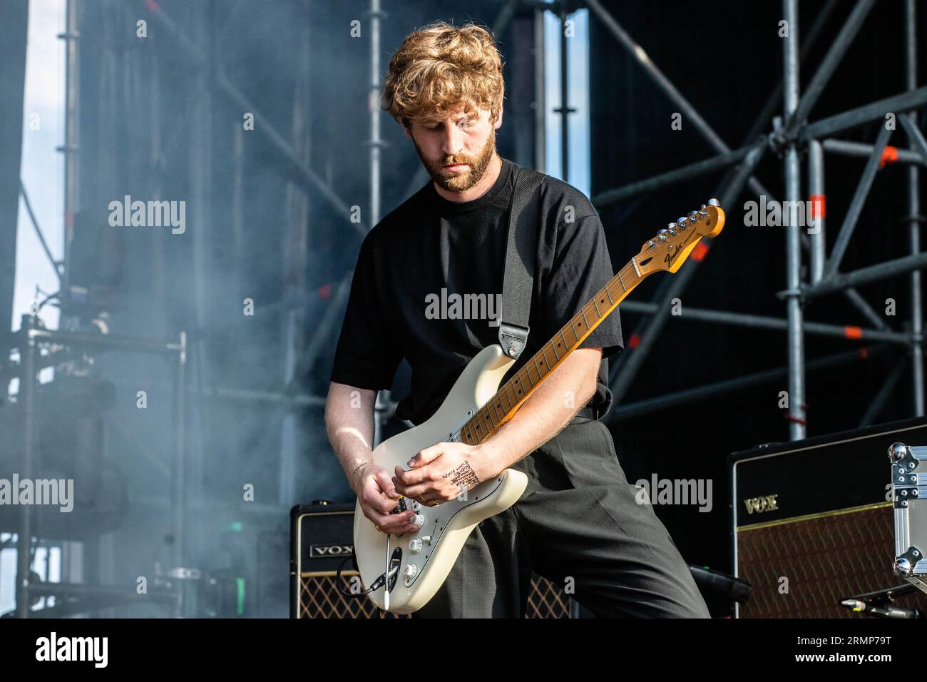 Turin Italy. 26th Aug 2023. The Irish band GILLA BAND performs live on ...