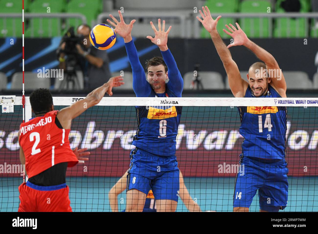 Simone Gianelli, Gianluca Galassi (Italy); Osniel Melgarejo (Cuba ...
