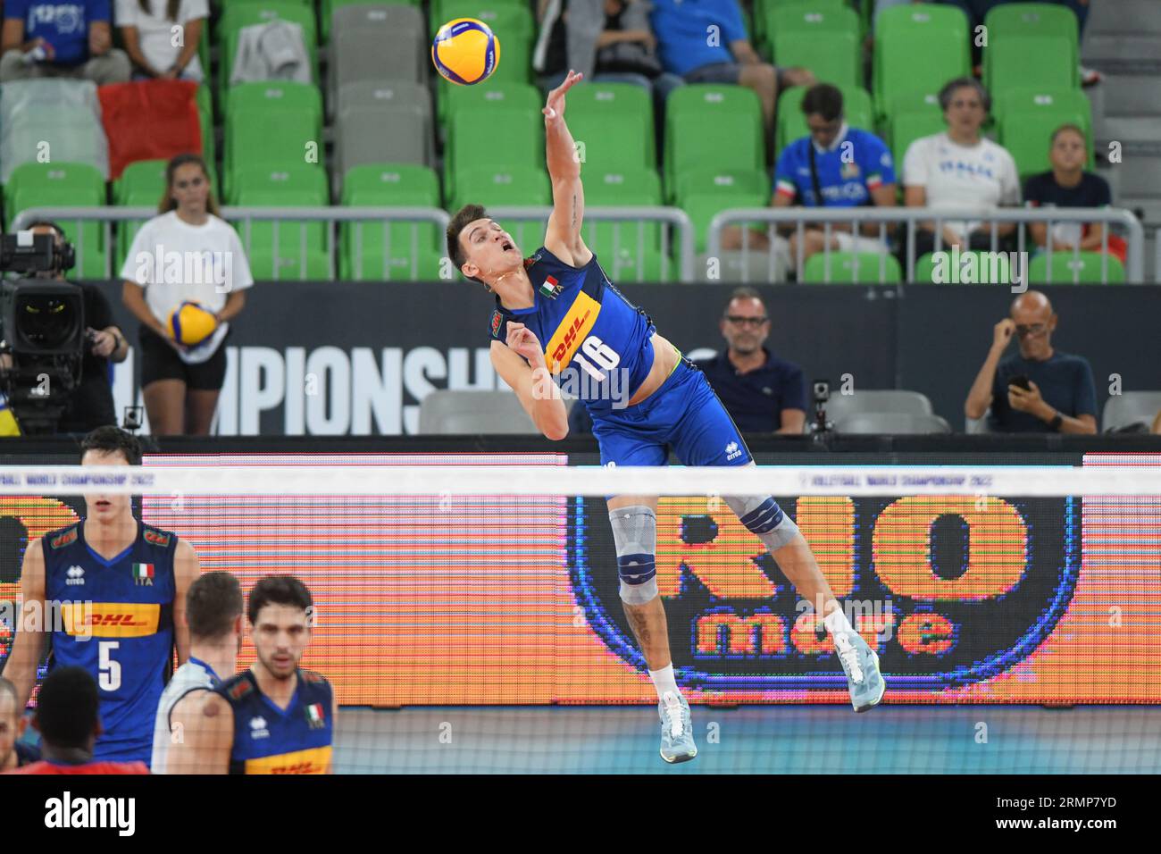 Yuri Romano (Italy). Volleyball World Championship 2022 Stock Photo - Alamy