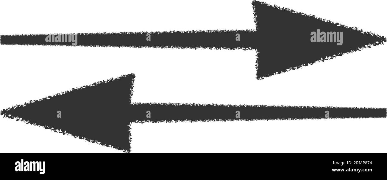 Forward moving arrow pointing right Stock Vector Images - Alamy