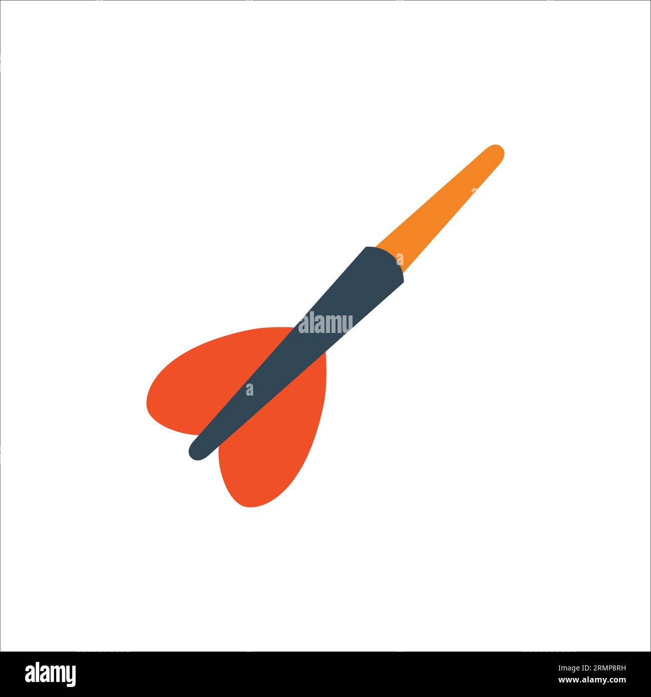 Dart icon. Stock vector illustration isolated on white background Stock ...