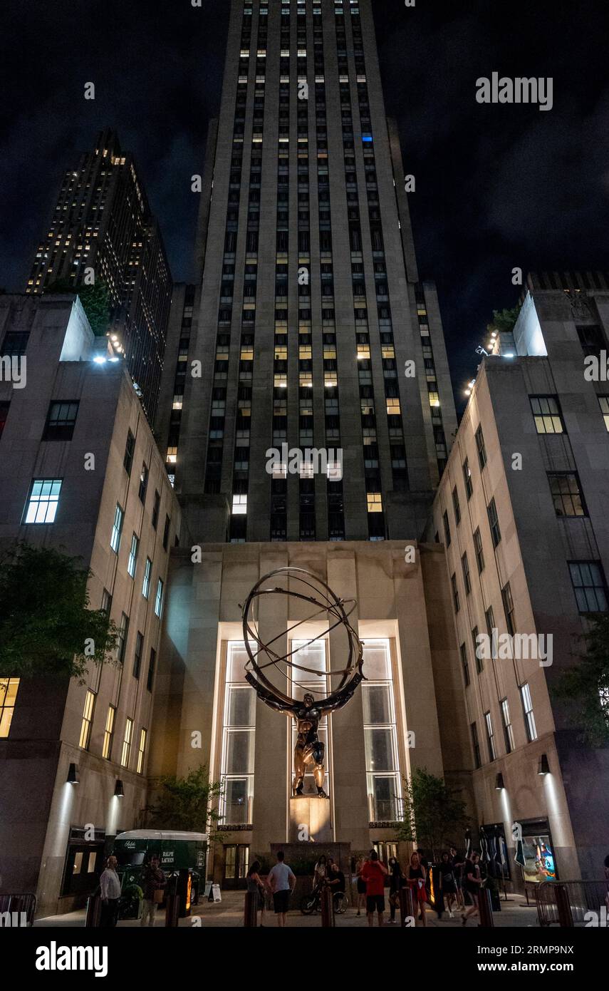 Rockefeller Center is a renowned commercial and entertainment complex ...