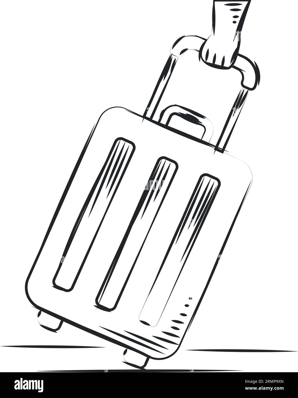 Bag packing for travel Black and White Stock Photos & Images - Alamy