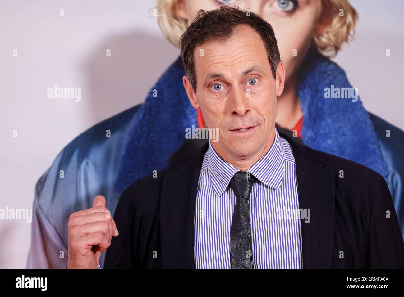 Berlin, Germany. 29th Aug, 2023. Marc Hosemann comes to the premiere of ...