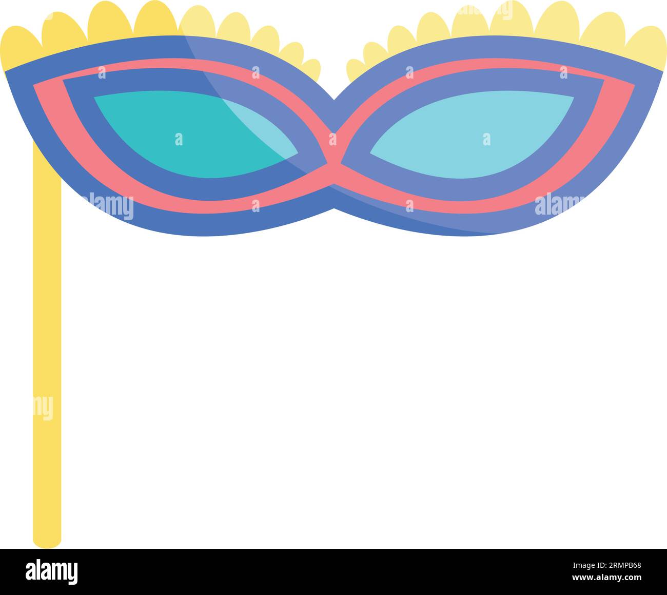 party mask illustration vector isolated Stock Vector Image & Art - Alamy