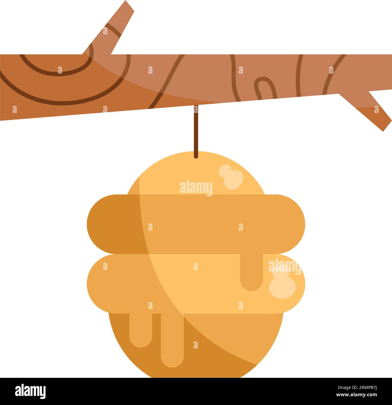 bee hive illustration vector isolated Stock Vector Image & Art - Alamy