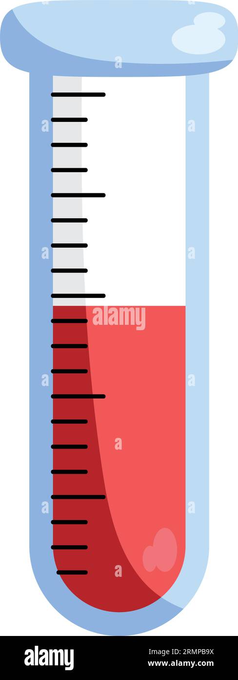 test tube illustration vector isolated Stock Vector Image & Art - Alamy