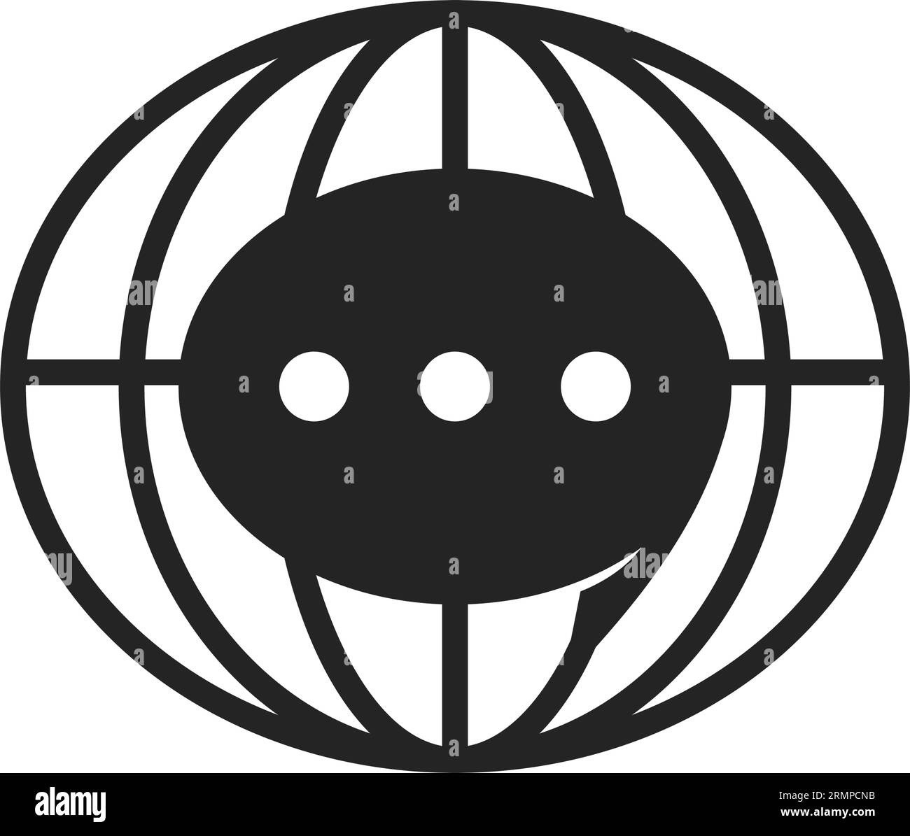 world logo template Isolated. Brand Identity. Icon Abstract Vector ...