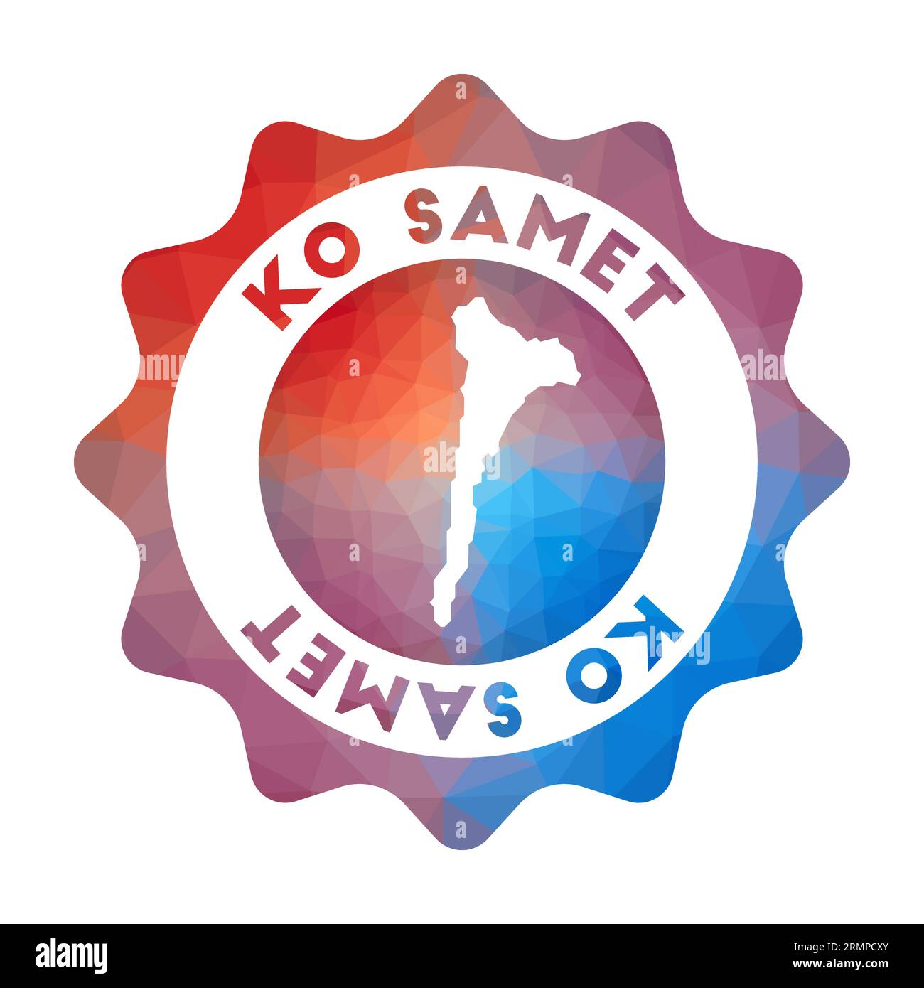 Island ko samet map hi-res stock photography and images - Alamy