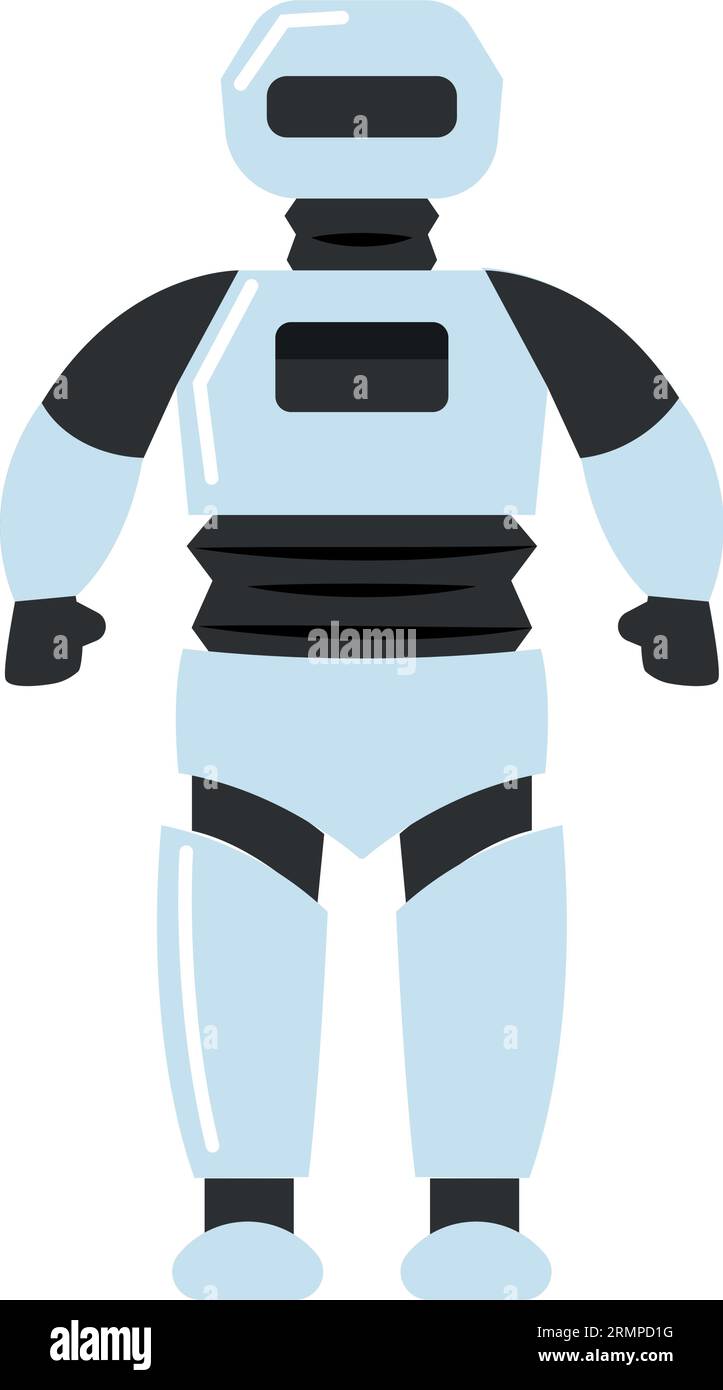 Isolated colored cute robot toy icon Vector Stock Vector Image & Art ...