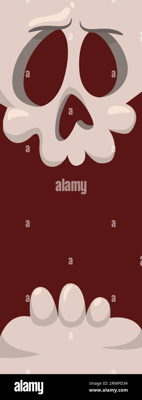 Grim reaper cartoon character isolated on a white background. Cute ...