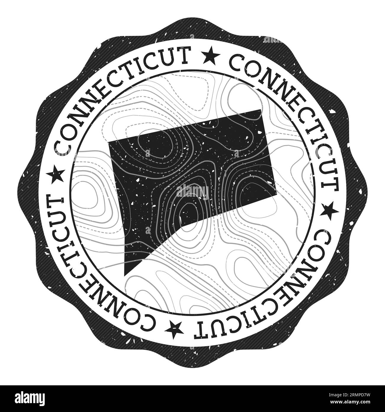 Old map of connecticut Black and White Stock Photos & Images - Alamy