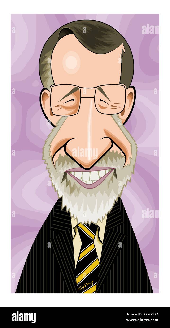 George P. Smith US molecular biologist, illustration Stock Photo - Alamy