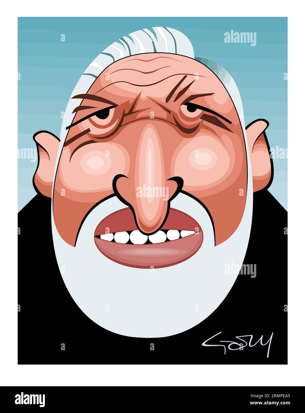 Arthur Ashkin, US physicist, illustration Stock Photo - Alamy