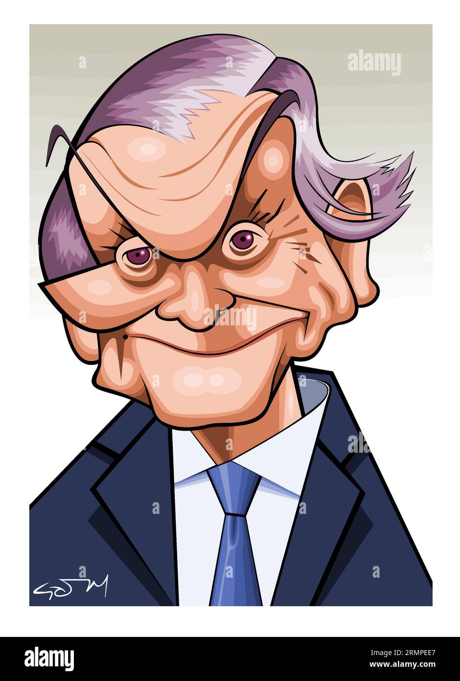 Roger Penrose, British mathematician, illustration Stock Photo - Alamy