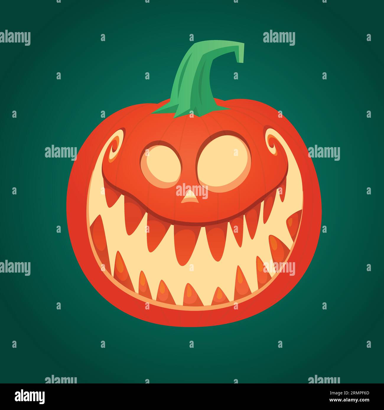 Grim reaper pumpkin head cartoon character. Halloween jack o lantern ...