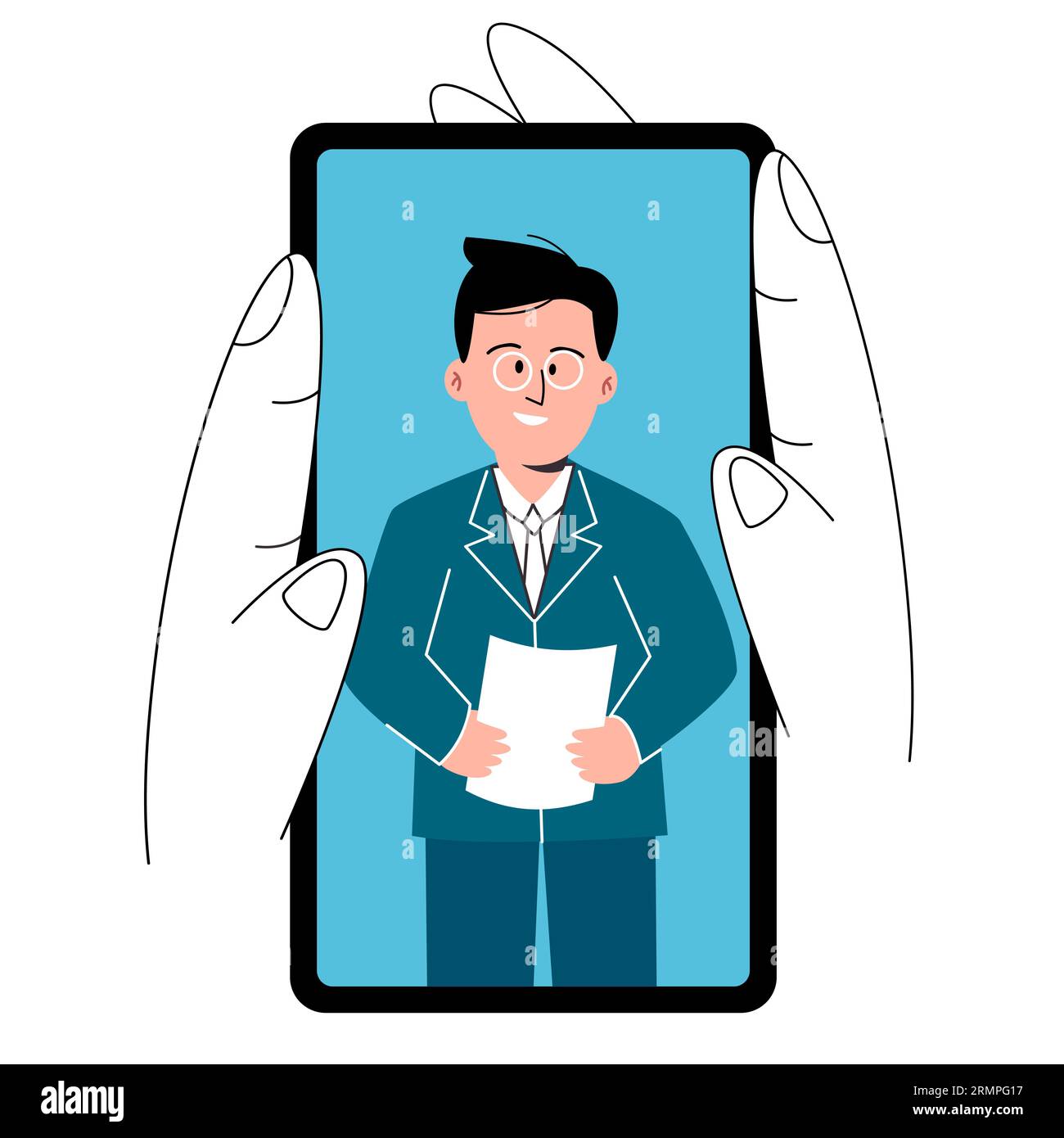 Cartoon anchor hi-res stock photography and images - Alamy