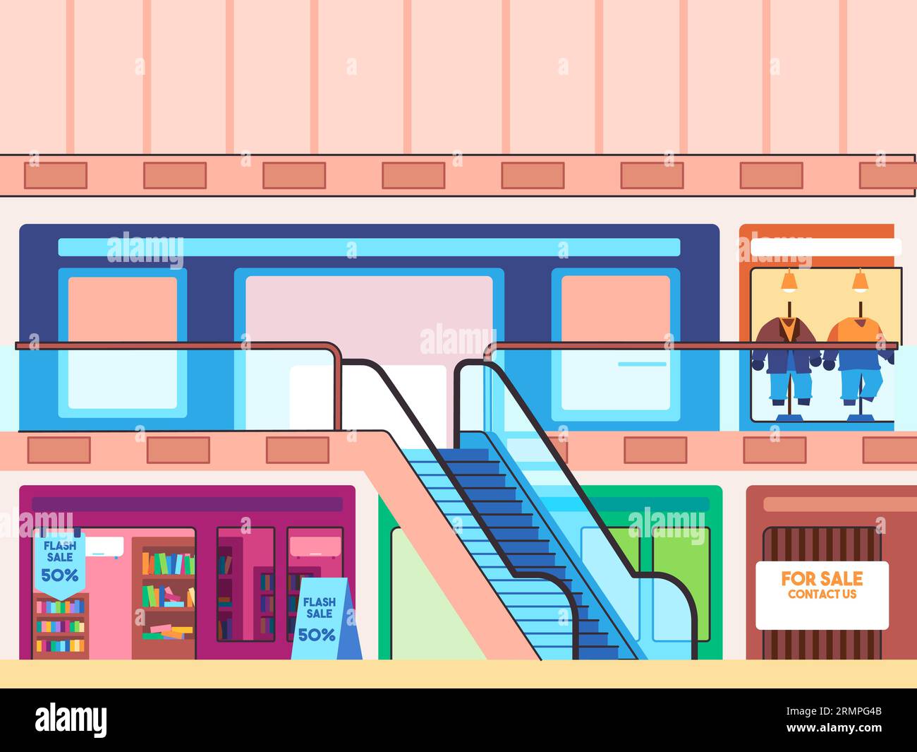 Luxury goods retail store Stock Vector Images - Alamy