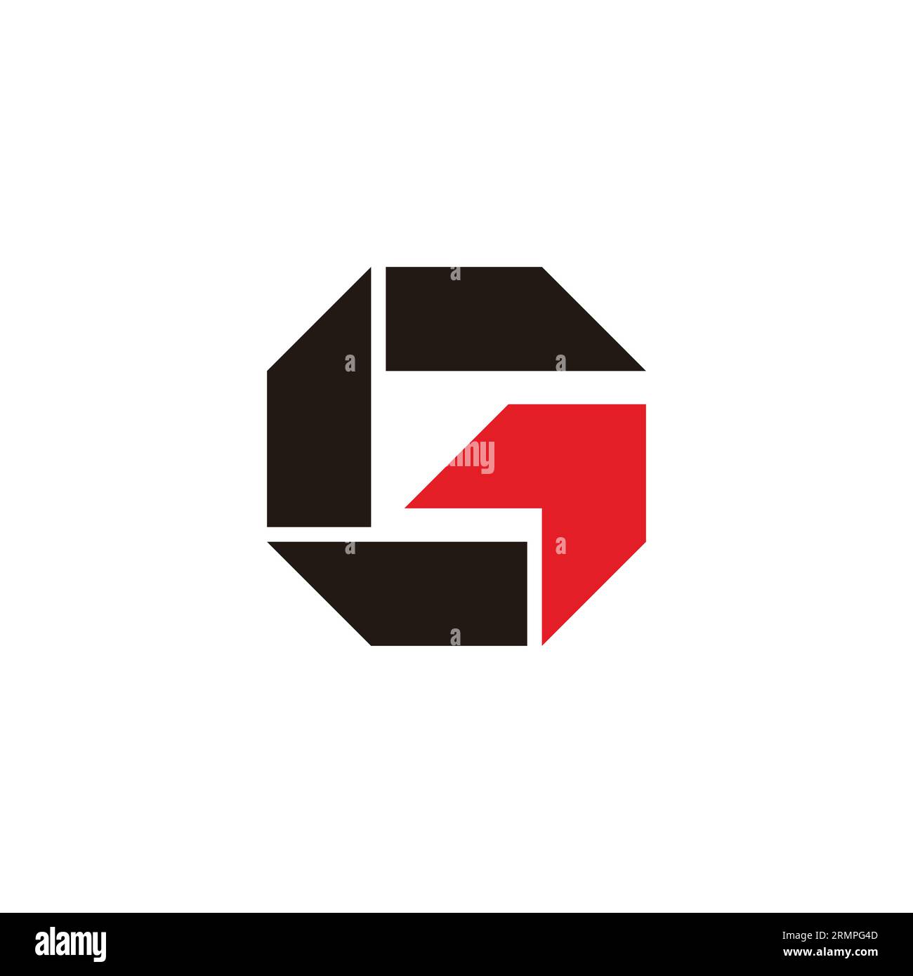 letter g arrow polygonal geometric simple logo vector Stock Vector ...
