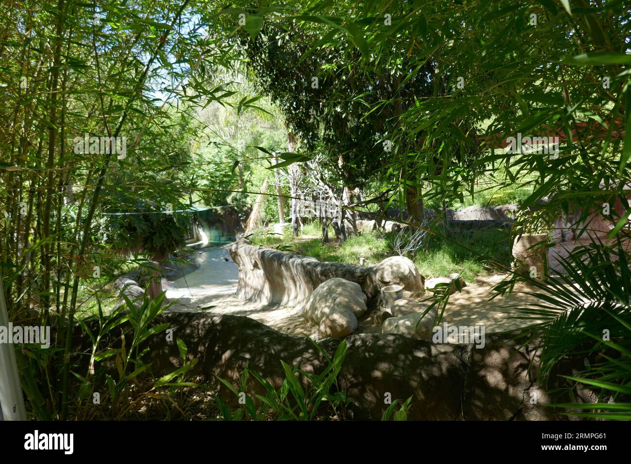 Los Angeles, California, USA 29th August 2023 Tapir Habitat in ...