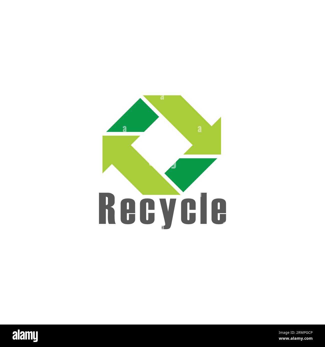 rotate shadow fold recycle arrow logo vector Stock Vector Image & Art ...