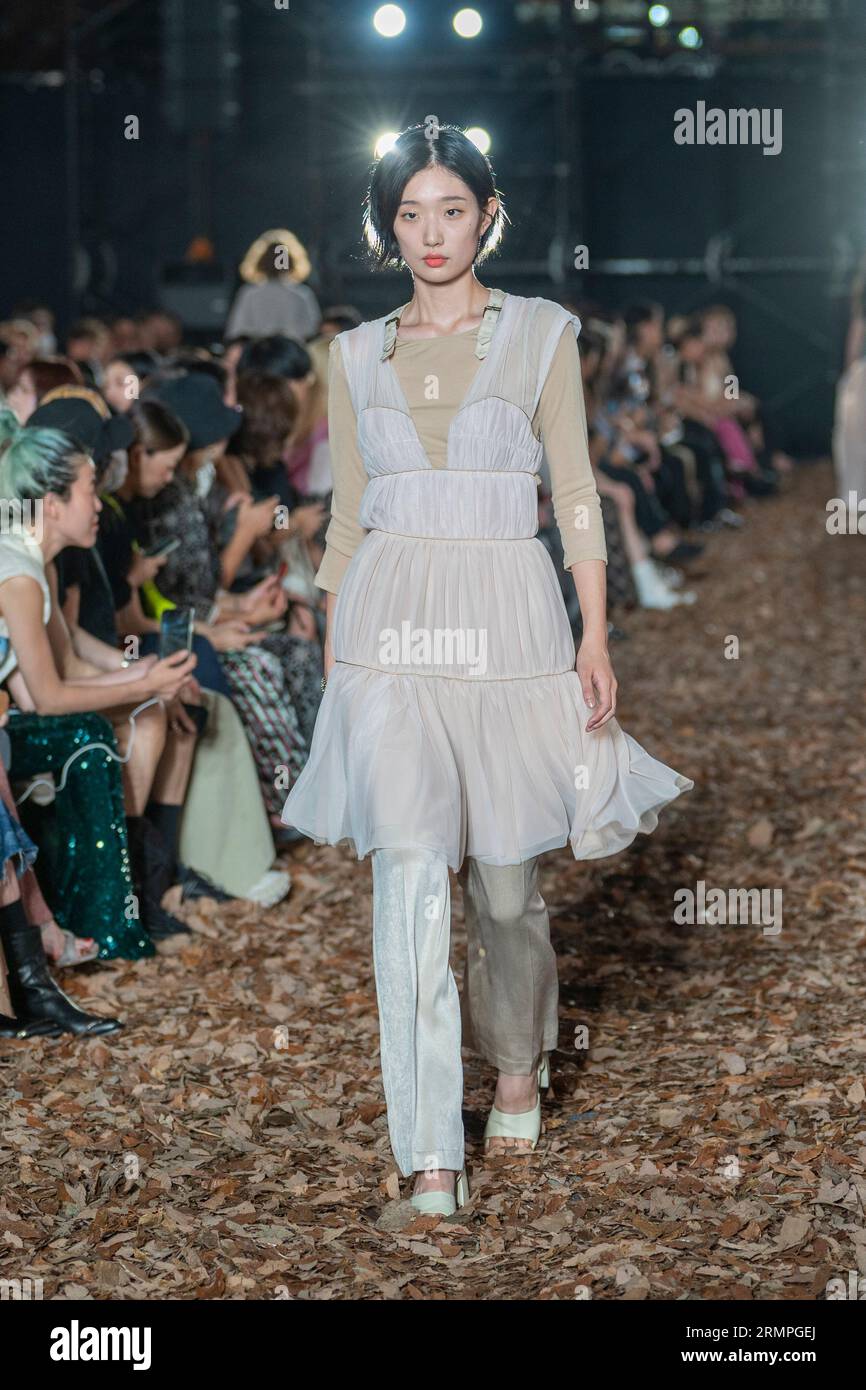 Tokyo, Japan. 24th Aug, 2023. Runway model, August 24, 2023 - Rakuten ...